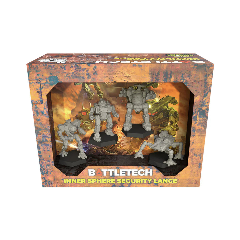 Battletech Miniatures - BT: Inner Sphere Security Lance - Boxcat Games ...